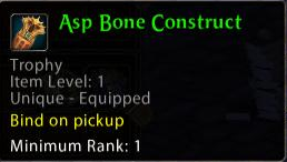 Asp Bone Construct (Trophy) - RoR Wiki
