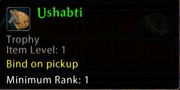 Ushabti (Trophy) - RoR Wiki