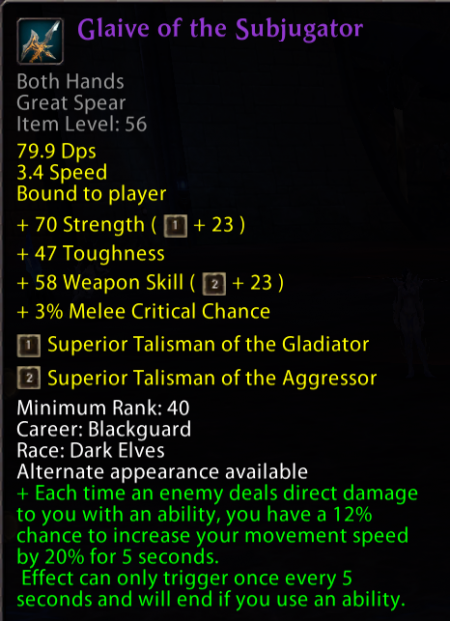 Subjugator Weapons - RoR Wiki